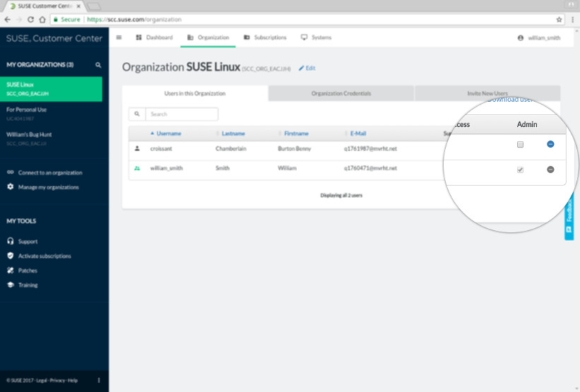 SUSE Customer Center