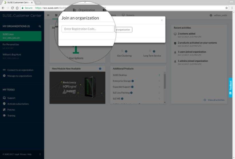 SUSE Customer Center